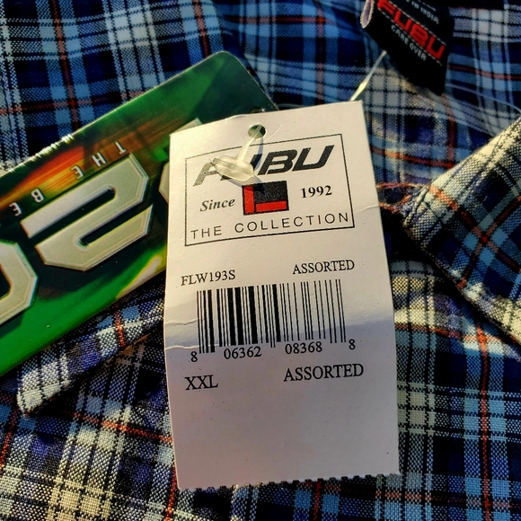 FUBU | Shirts | Mens Xxl Vintage Fubu Short Sleeve Button Down Shirt Blue Plaid New Wtags | Poshmark